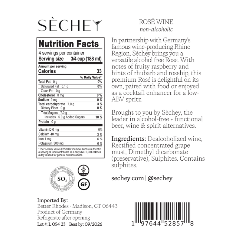 Sèchey | Non Alcoholic Still Rosé