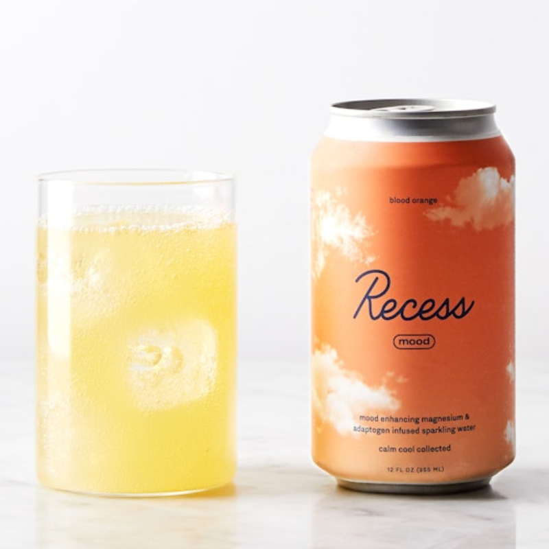 Recess Blood Orange Sparkling Water | Non Alcoholic Infused Mixer – Sèchey